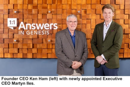 Answers In Genesis Appoints New Executive CEO: Martyn Iles | William ...