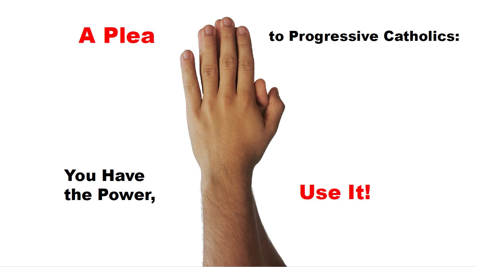 A Plea To Progressive Catholics: You Have Power, Use It! | Dennis Knapp