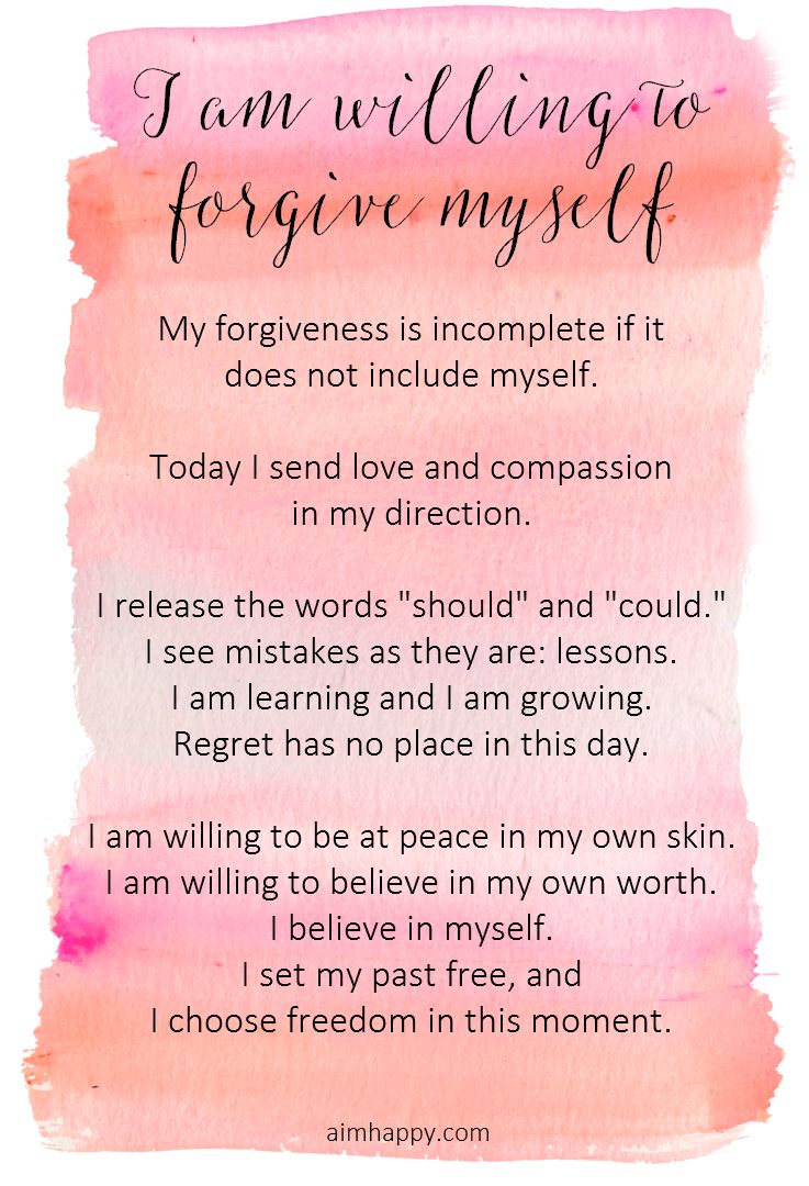 Forgiveness Includes Forgiving Yourself | Kathy Lewis