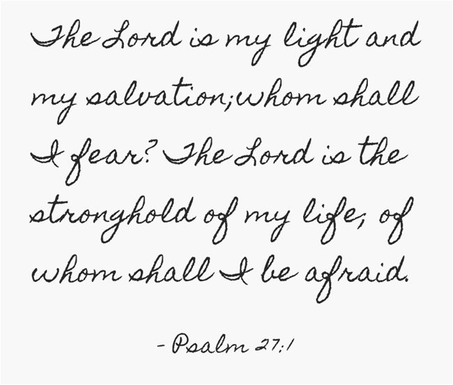 Psalm 27 Commentary And Bible Study Jack Wellman