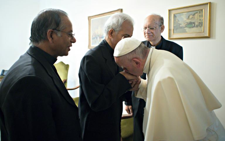 Beautiful: Father Tom Meets Pope Francis | Deacon Greg Kandra