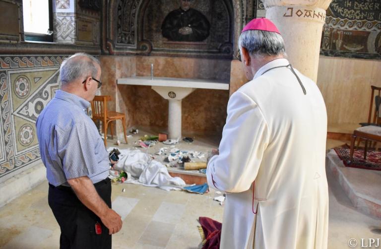 Vandals Desecrate Church Outside Jerusalem | Deacon Greg Kandra