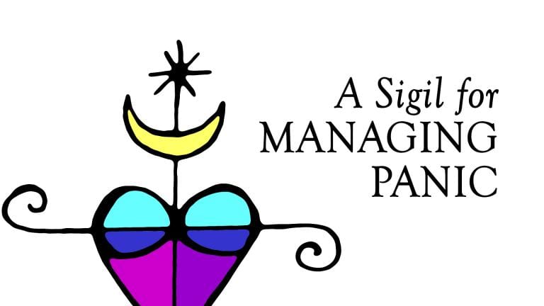 A Sigil For Managing Panic | Laura Tempest Zakroff A Sigil For Managing Panic | Laura Tempest Zakroff