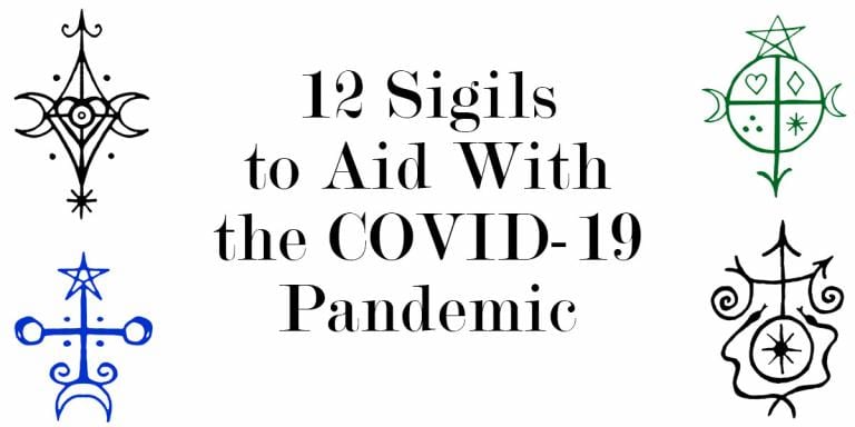 A Collection Of 12 Sigils For The Pandemic | Laura Tempest Zakroff
