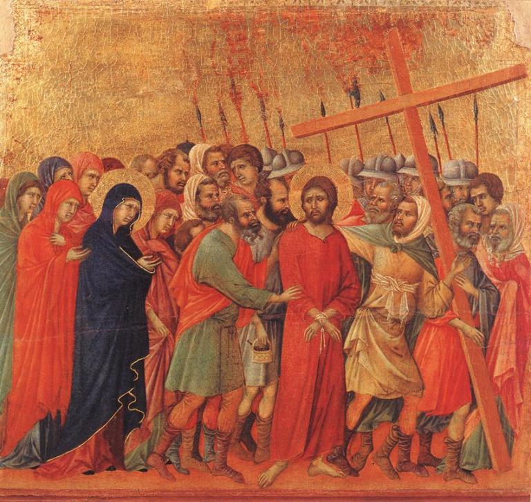 The Fourth Station: Jesus Meets His Mother | Mary Pezzulo