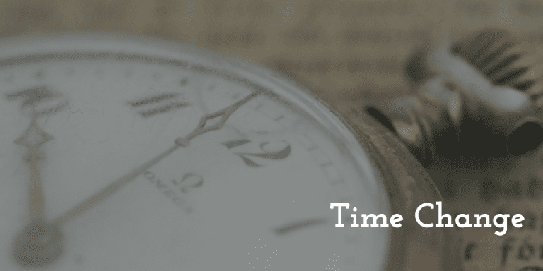 Time Change: The Time Of Your Life | Jonathan Storment