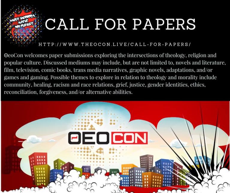 ΘeoCon: Where Theology Meets Popular Culture #CFP | James McGrath