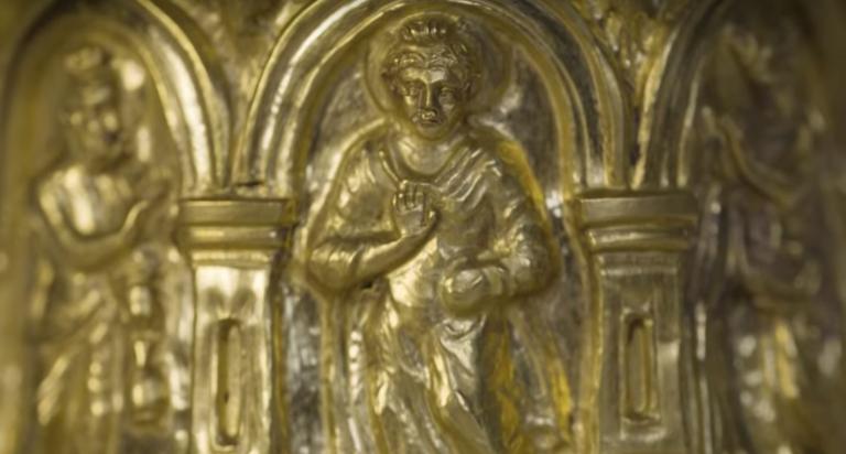 The Oldest Datable Depiction Of The Buddha In Human Form, From The ...
