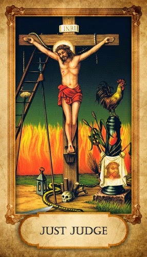 The Holy Trinity Of Justice – Saint Justus, Christ The Just Judge And ...